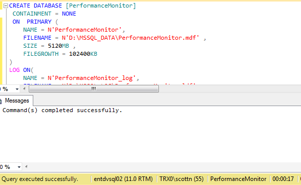 Perform Volume Maintenance task in database creation – Sql Server Powershell